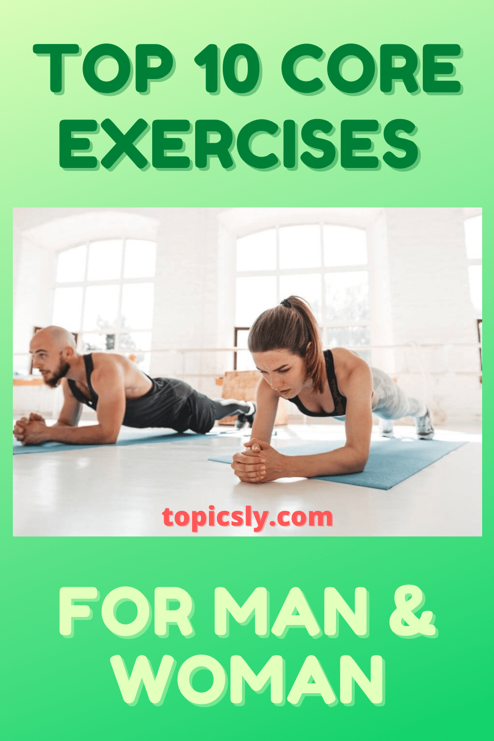 Top 10 Best Core Exercises Without Equipment For Man And Woman